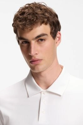 Hugo Slim-fit Polo Shirt In Mercerized Cotton