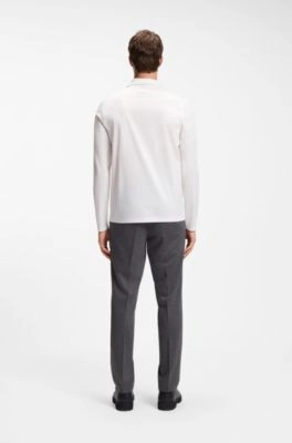 Hugo Slim-fit Polo Shirt In Mercerized Cotton