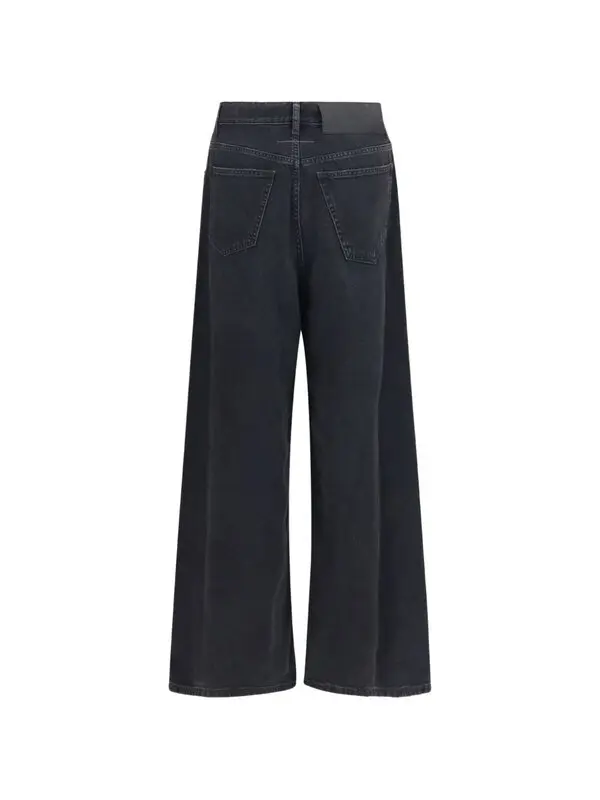 MAISON MARGIELA Wide-leg Denim Jeans - Black