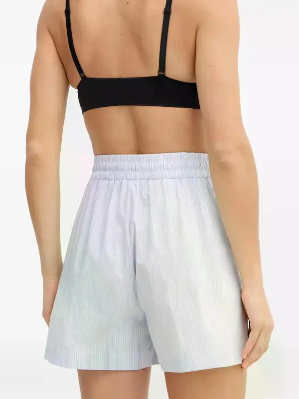 FRACOMINA Striped Drawstring Shorts
