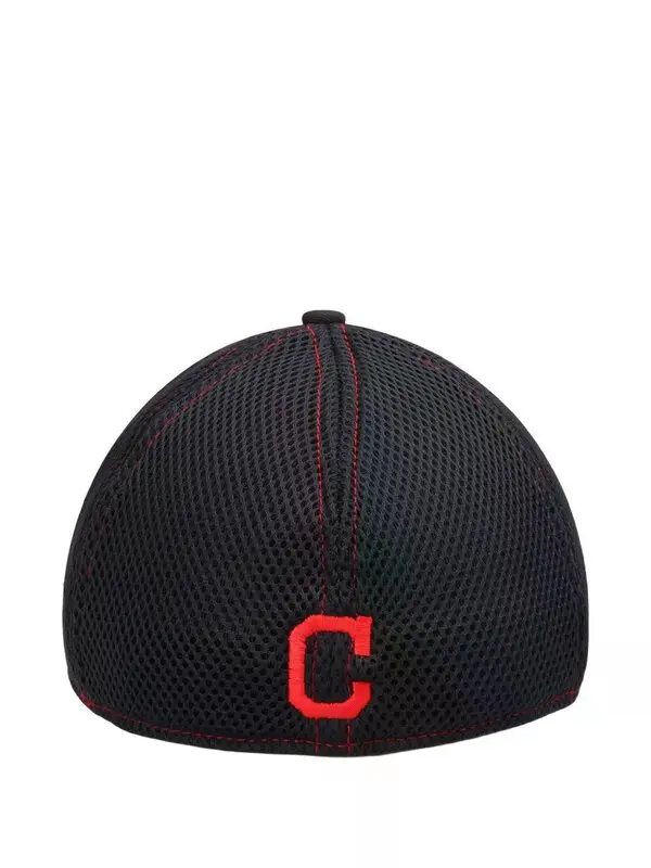 New Era X Cleveland Indians 2019 Classic Team 39thirty Logo-embroidered Cap - Black