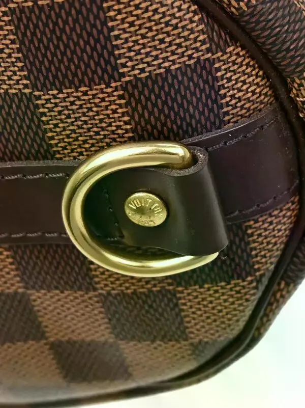 LOUIS VUITTON 2018 Damier Speedy Bandoulière Tote Bag - Brown