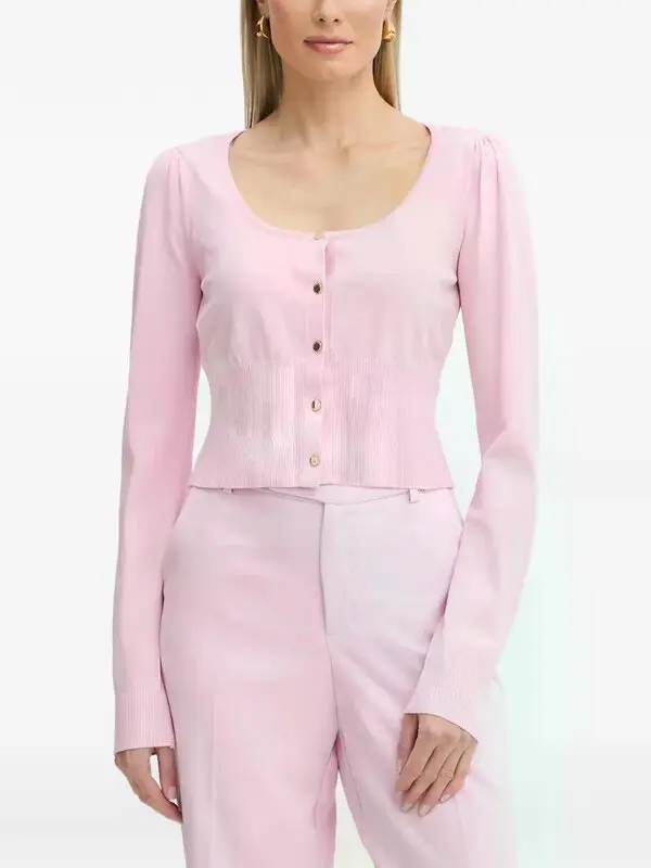 FRACOMINA Scoop Neck Button-front Cardigan