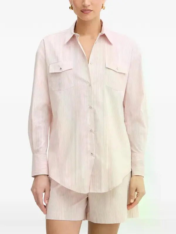 FRACOMINA Striped Pocket Shirt
