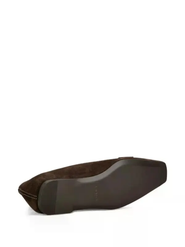 TOD'S Buckle-detail Contrast-stitch Loafers