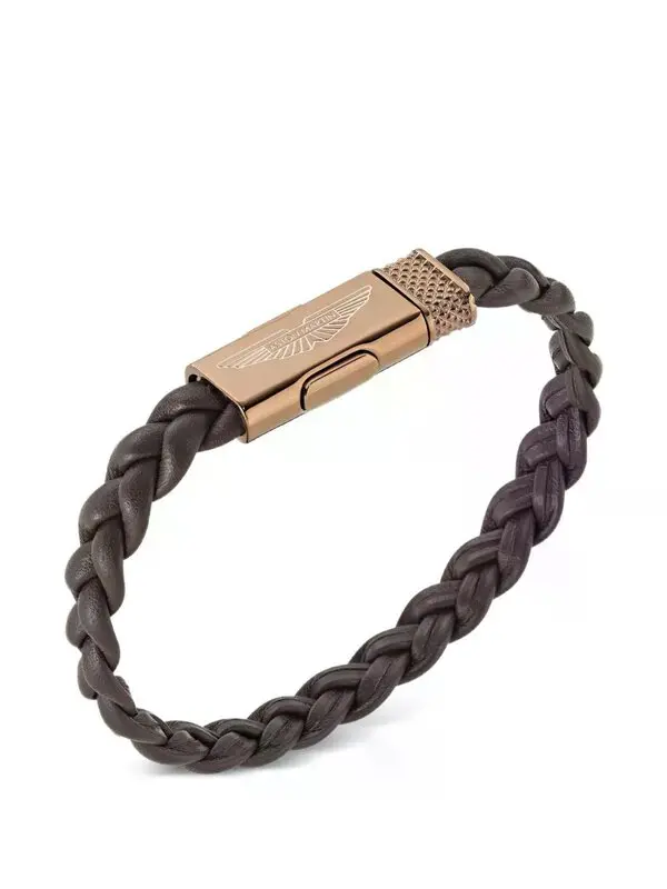 ASTON MARTIN WATCHES Braided Leather Bracelet