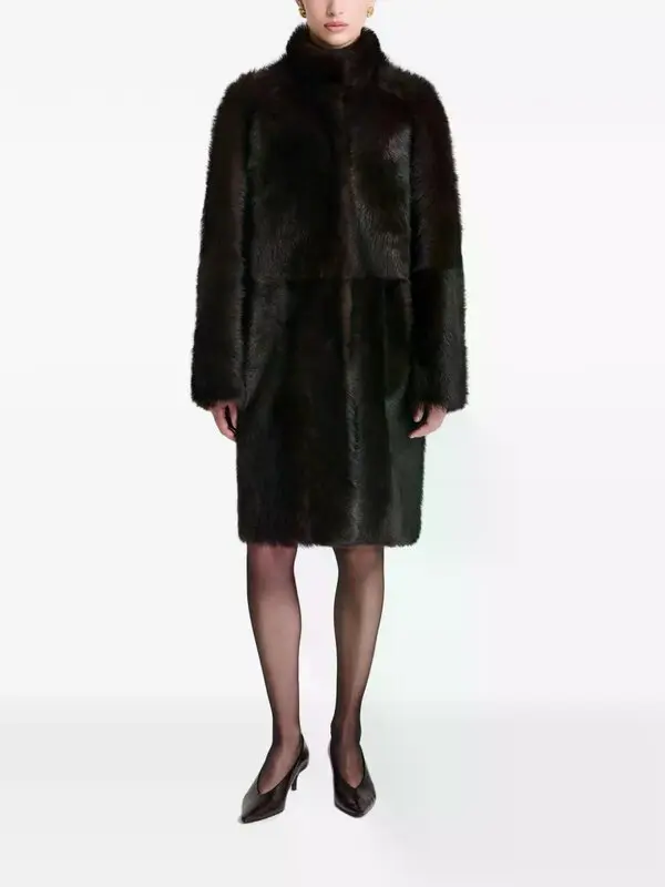 Nour Hammour Blaise Faux-fur Coat