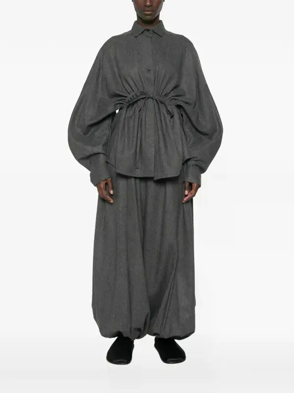 THELATEST E-dalida Drawstring-waist Shirt