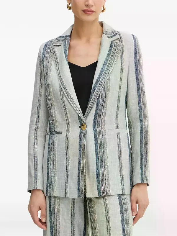 FRACOMINA Single-breasted Blazer - Grey