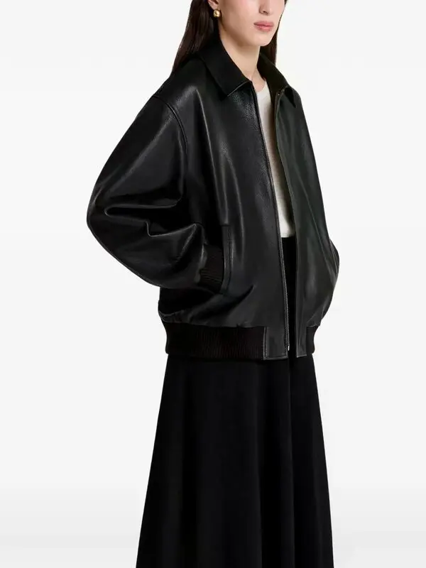 Nour Hammour Toyen Leather Jacket