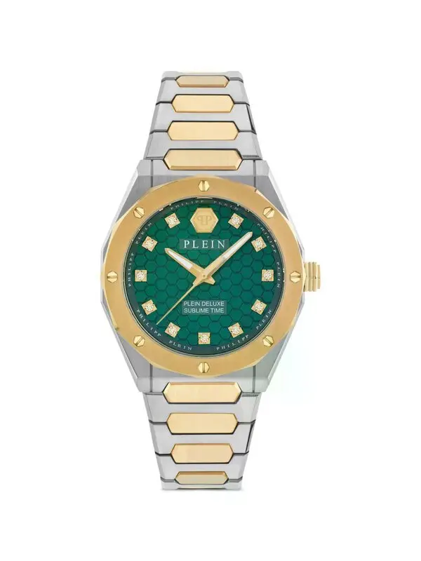 Philipp Plein Deluxe Lady 36mm Watch - Green