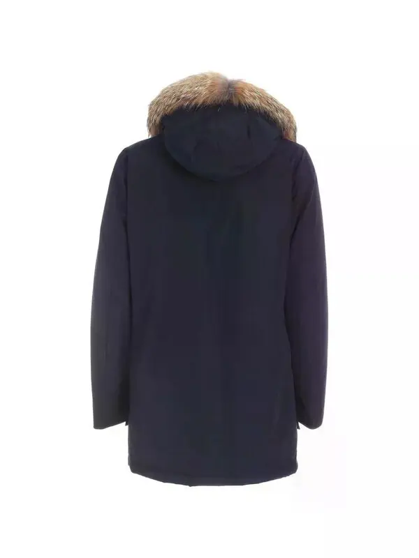 Woolrich Arctic Parka With Fur Trim - Blue