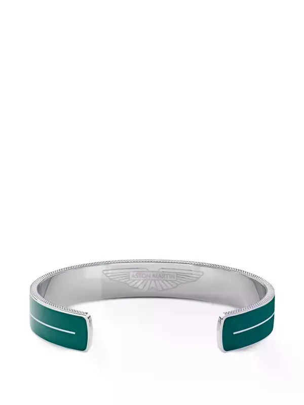 ASTON MARTIN WATCHES Aston Martin Logo Detail Open Cuff Bracelet
