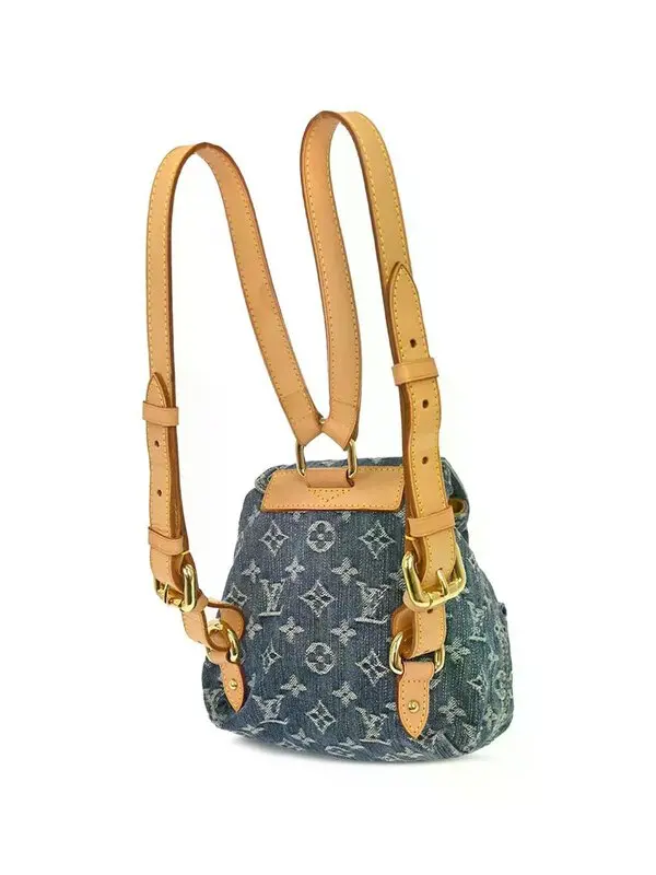 LOUIS VUITTON Monogram Denim Backpack