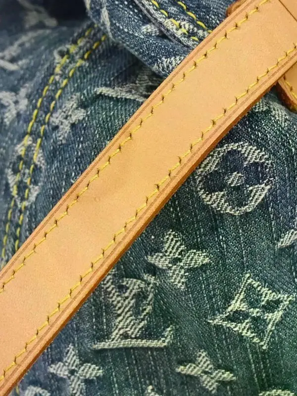 LOUIS VUITTON Monogram Denim Backpack