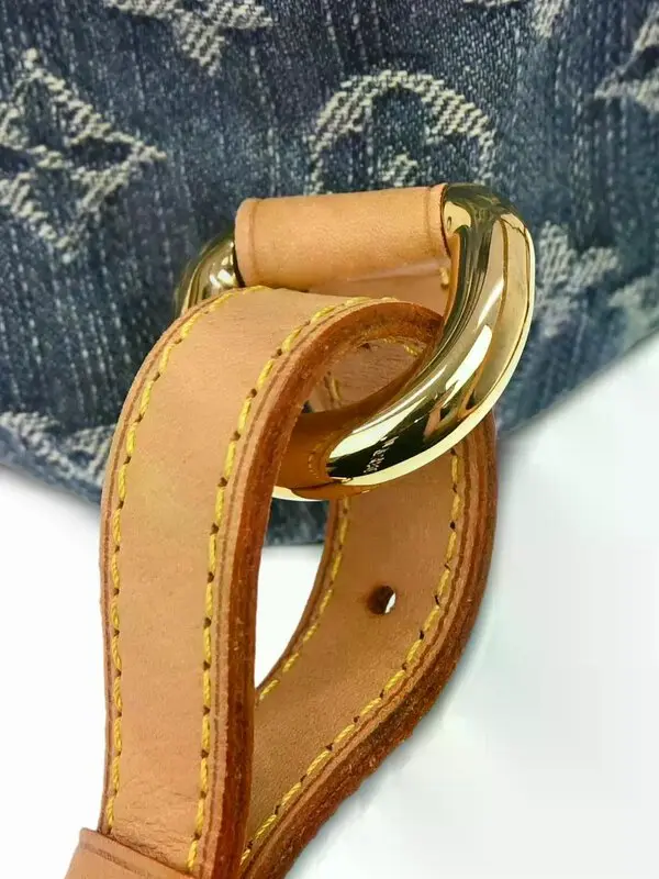 LOUIS VUITTON Monogram Denim Backpack