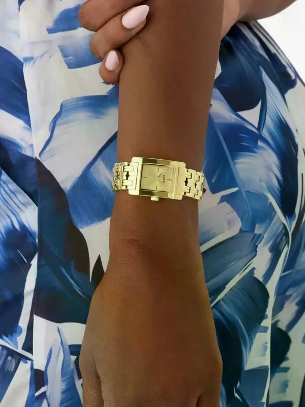 Guess Champagne-tone Dial 23mm Watch