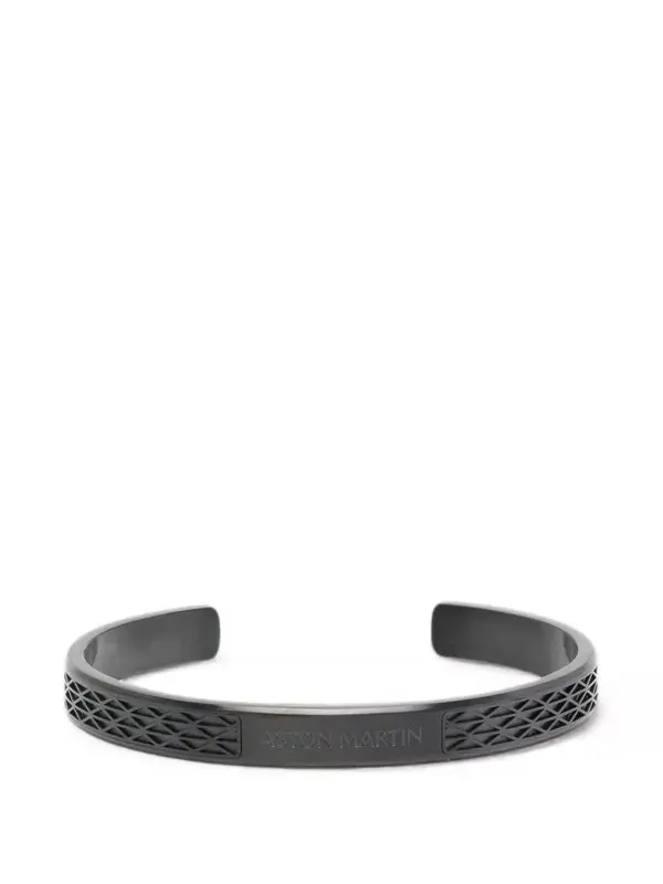 ASTON MARTIN WATCHES Engraved-logo Cuff Bracelet