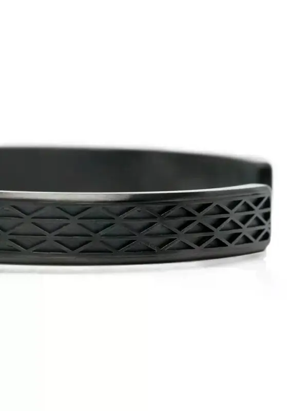 ASTON MARTIN WATCHES Engraved-logo Cuff Bracelet