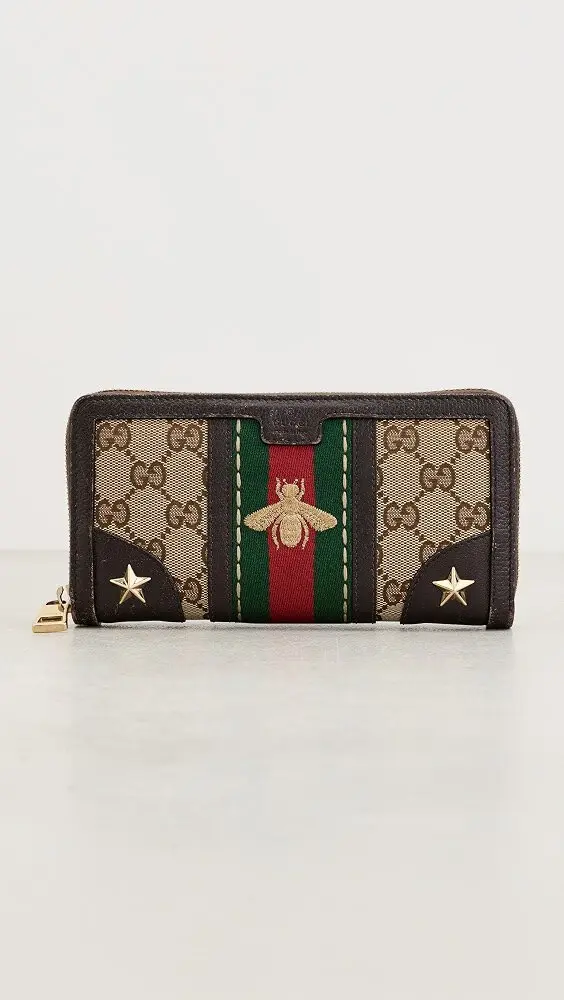 Shopbop Gucci Gg Canvas Zip Round Wallet
