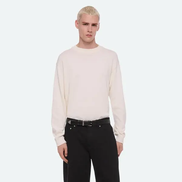 Helmut Lang Distressed Crew