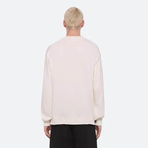 Helmut Lang Distressed Crew