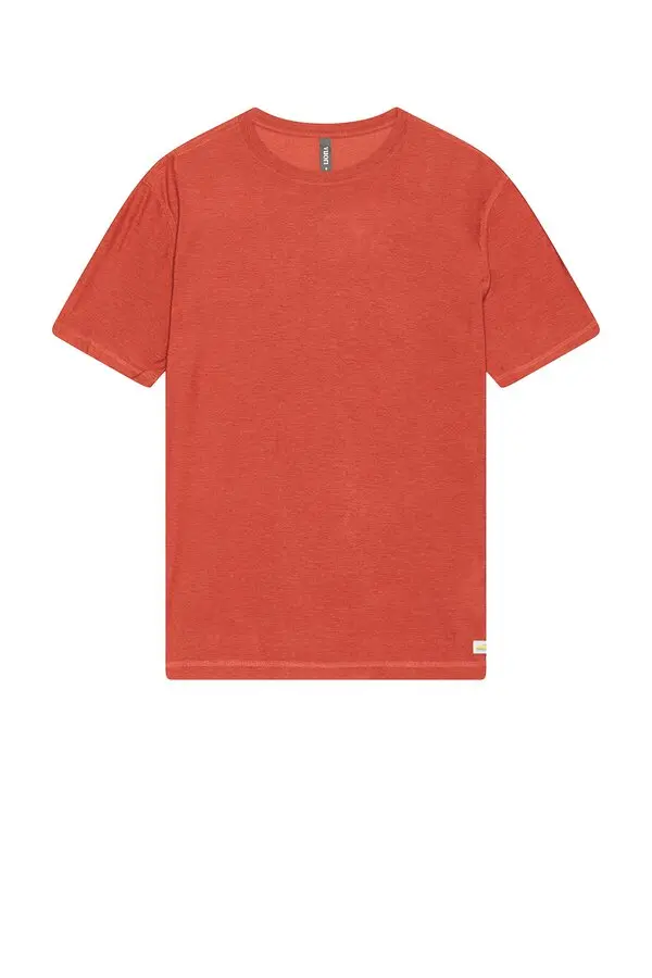Vuori Strato Tech Tee - Fire Heather