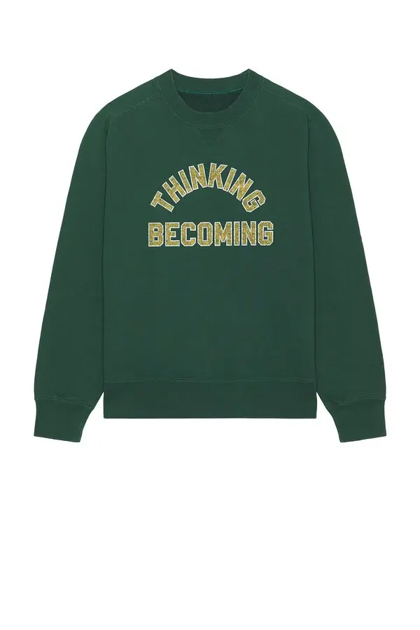 Sacai Graphic Pullover - Green