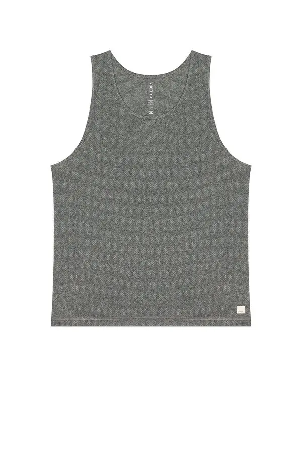 Vuori Tradewind Performance Tank 2.0 - Heather Grey