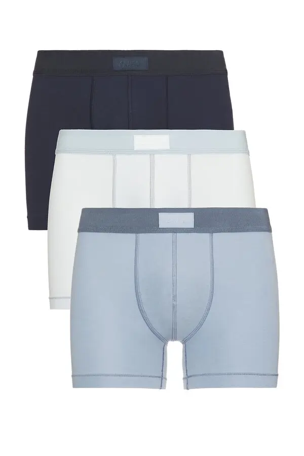 SKIMS Cotton 3" Boxer Brief 3-pack
