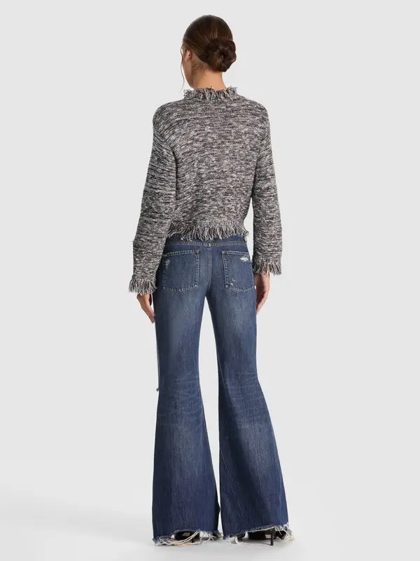 Alice + Olivia Janet Fringe Jacket
