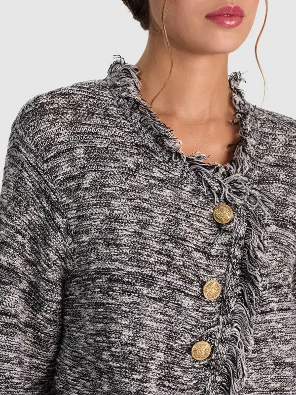 Alice + Olivia Janet Fringe Jacket