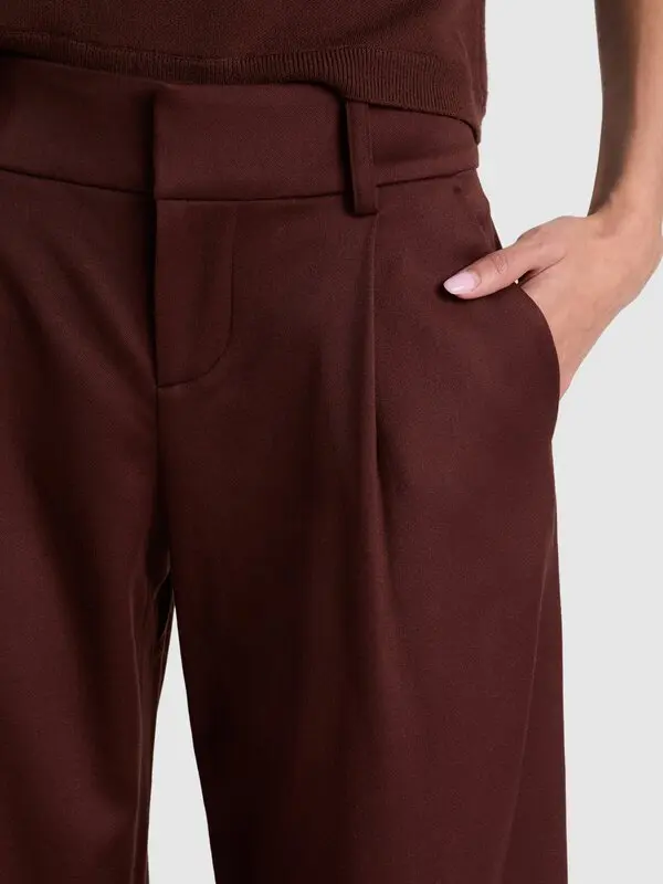 Alice + Olivia Eric Wool Pant