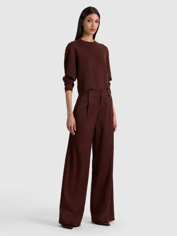 Alice + Olivia Eric Wool Pant