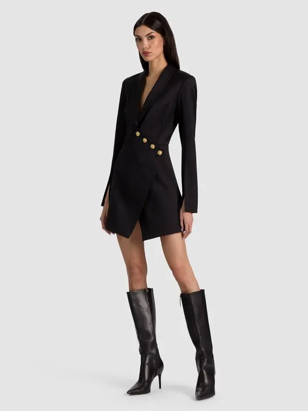 Alice + Olivia The Sculpt Blazer Mini Dress