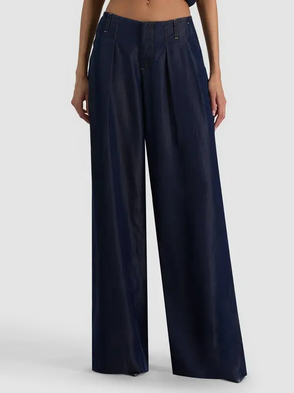 Alice + Olivia Elias Double Pleat Jean
