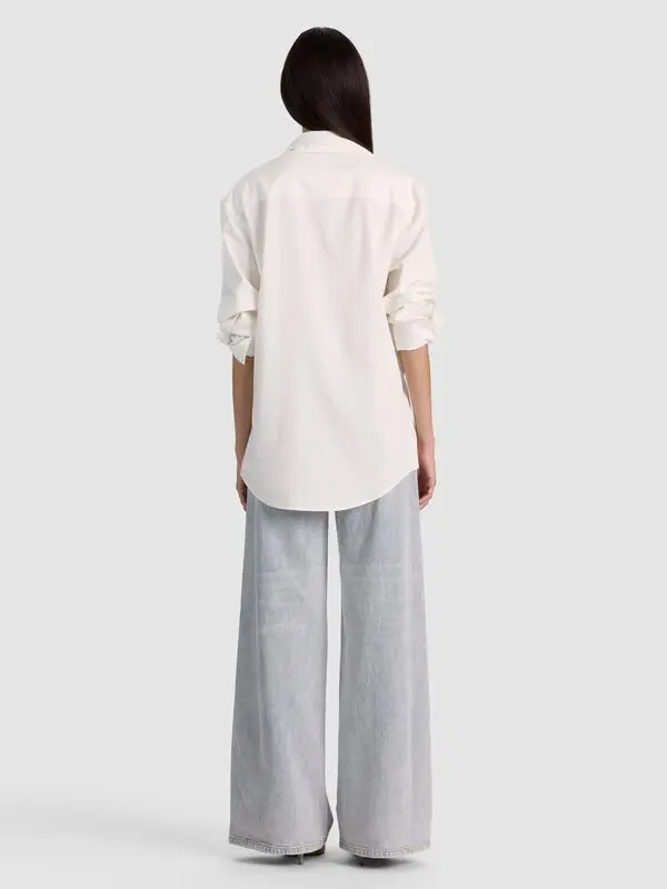 Alice + Olivia Aimee Double Layer Button Down