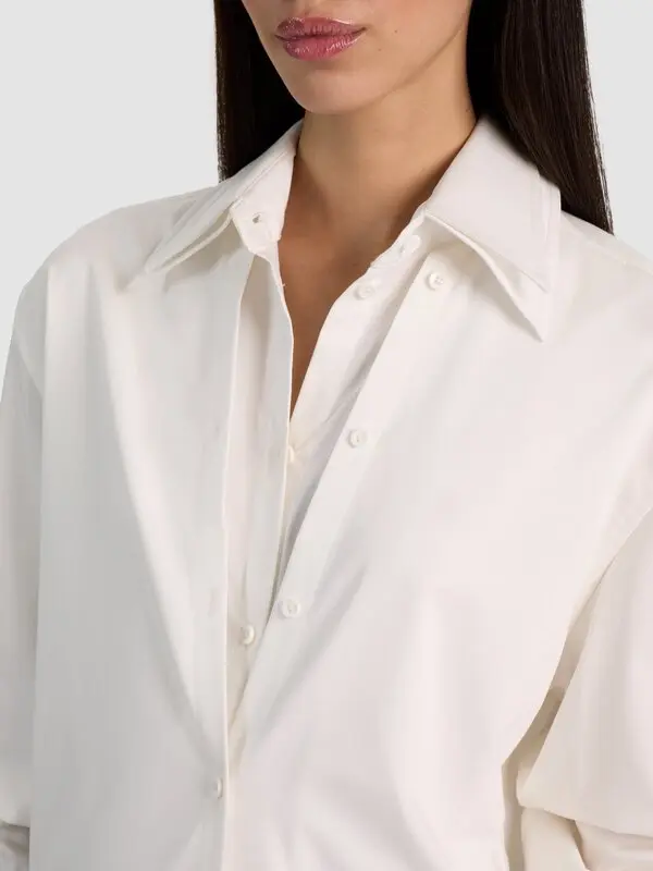 Alice + Olivia Aimee Double Layer Button Down
