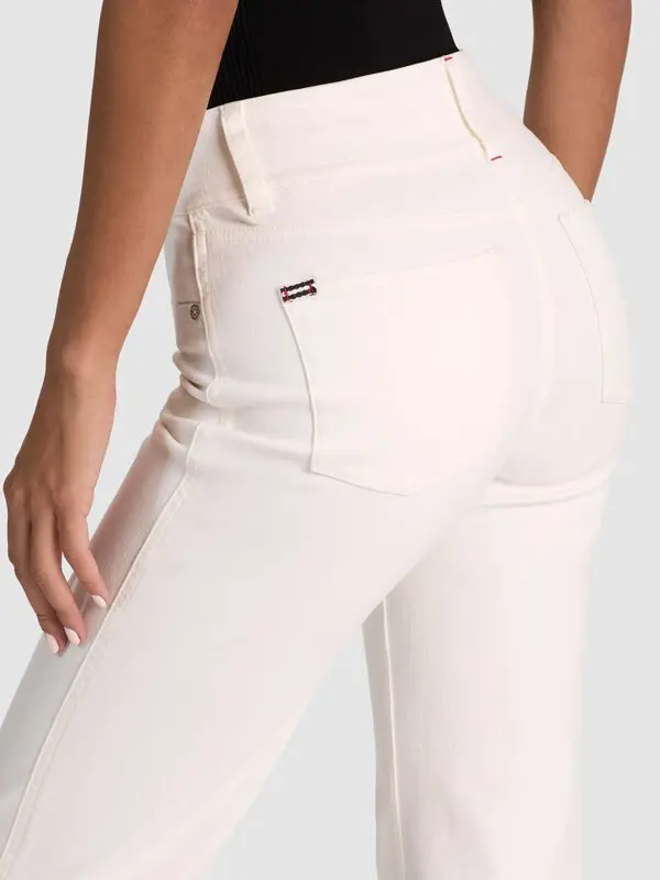 Alice + Olivia Perfect Wide Leg Jean