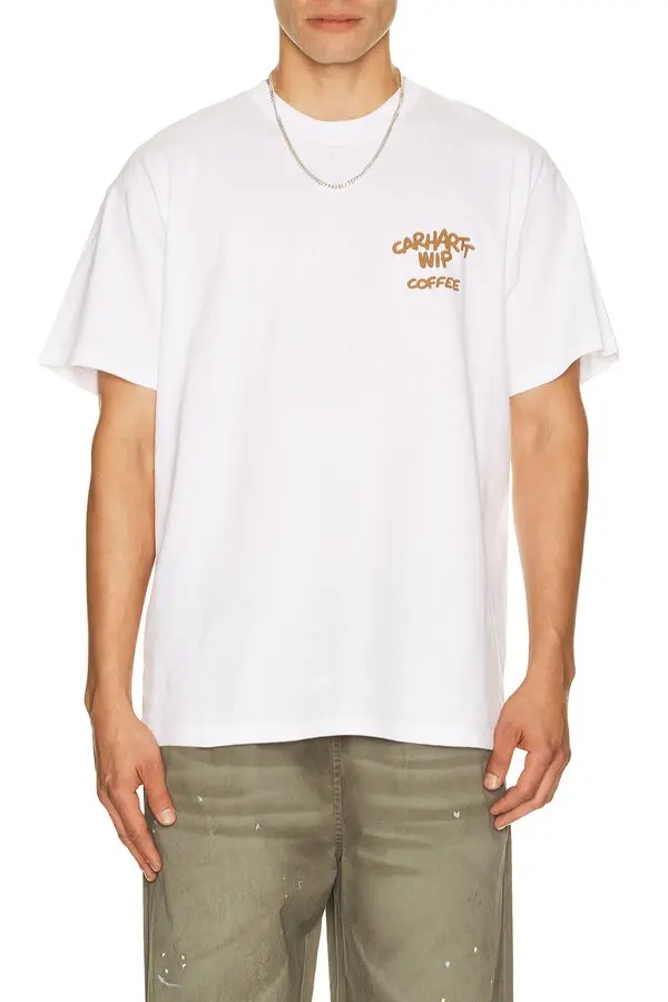 Carhartt Work In Progress Short Sleeve Coffee Break Tee Shirt
