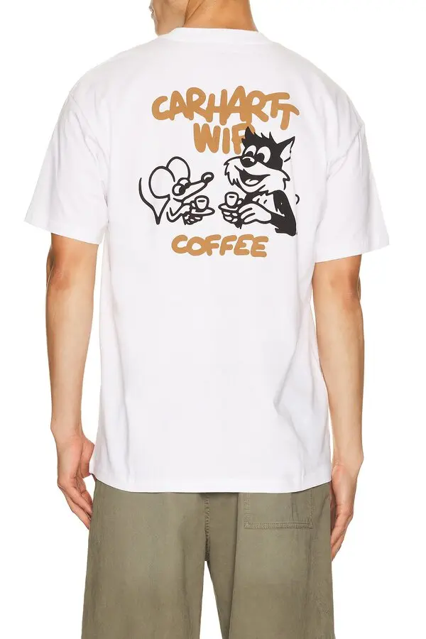 Carhartt Work In Progress Short Sleeve Coffee Break Tee Shirt