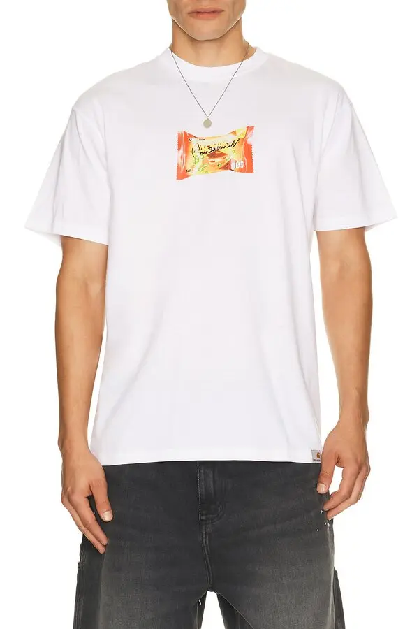 Carhartt Work In Progress Short Sleeve Road Side Snack Tee Shirt