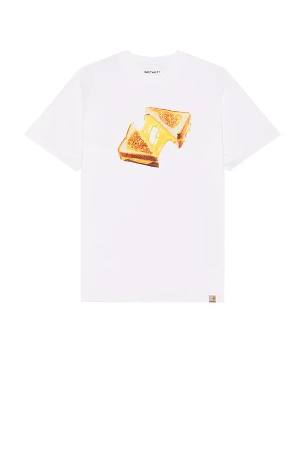 Carhartt Work In Progress Short Sleeve Cheese Toast Tee Shirt