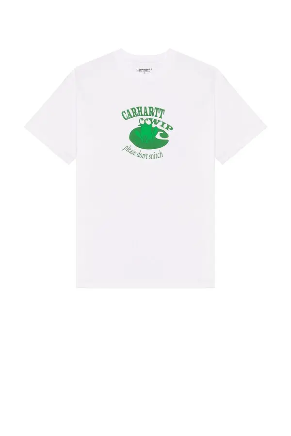 Carhartt Work In Progress Short Sleeve Dont Snitch Tee Shirt