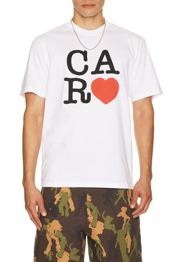 Carhartt Work In Progress Short Sleeve I Hartt Tee Shirt