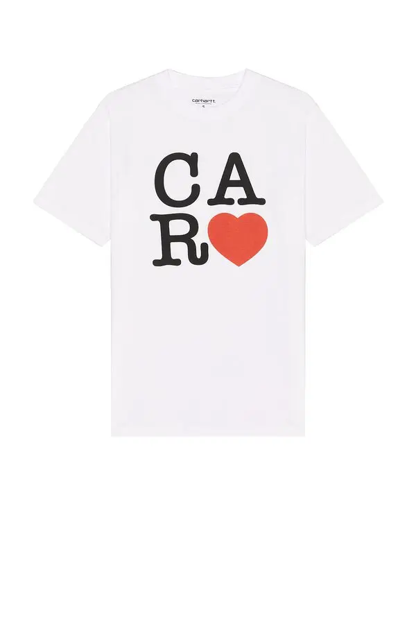 Carhartt Work In Progress Short Sleeve I Hartt Tee Shirt