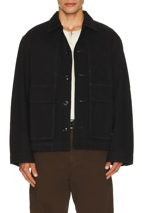 LEMAIRE Boxy Jacket - Black