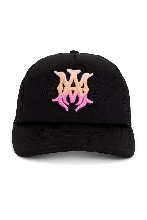 Amiri Ma Surf Trucker Hat - Black
