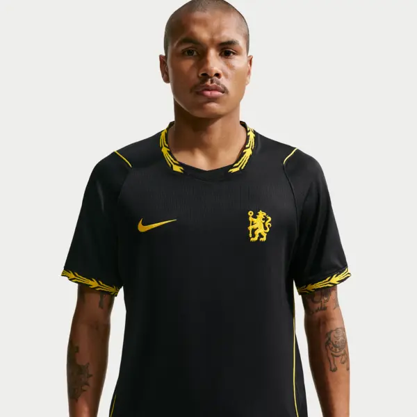 Nike Chelsea Fc 2026/27 Stadium Away Dri-fit Soccer Replica Jersey - Black