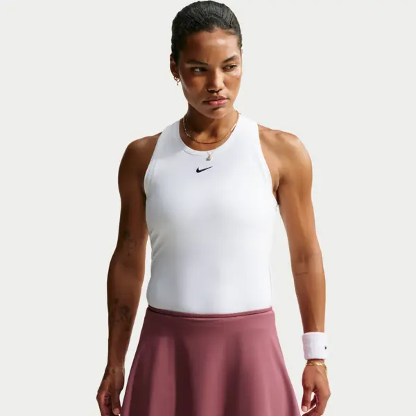 Nike Victory Dri-fit Flouncy Tennis Skirt - Red